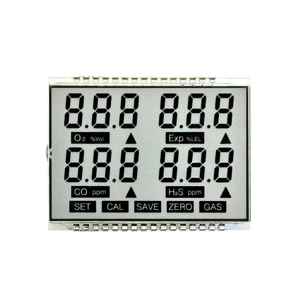 7 Segment Transparent LCD Display-Instrument Display Screen