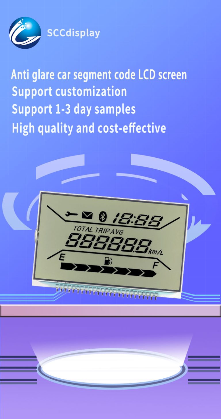 Digital Segment Screen - Anti Glare Instrument Screen
