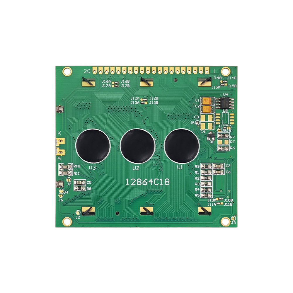 12864 LCD - With Backlight Monochrome LCM Display Module