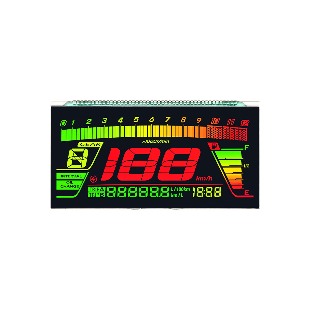 Motorcycle Color Segment Creen - Anti Glare LCD Display Screen