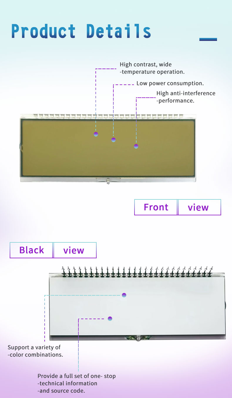 Electric Meter LCD Display - Clear And Easy To Read Numbers